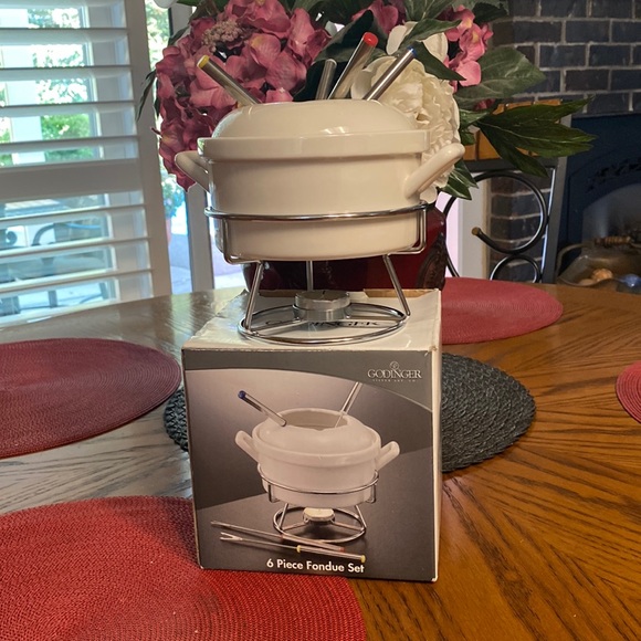 Godinger | Dining | Godinger 6 Piece Fondue Set Original Box | Poshmark